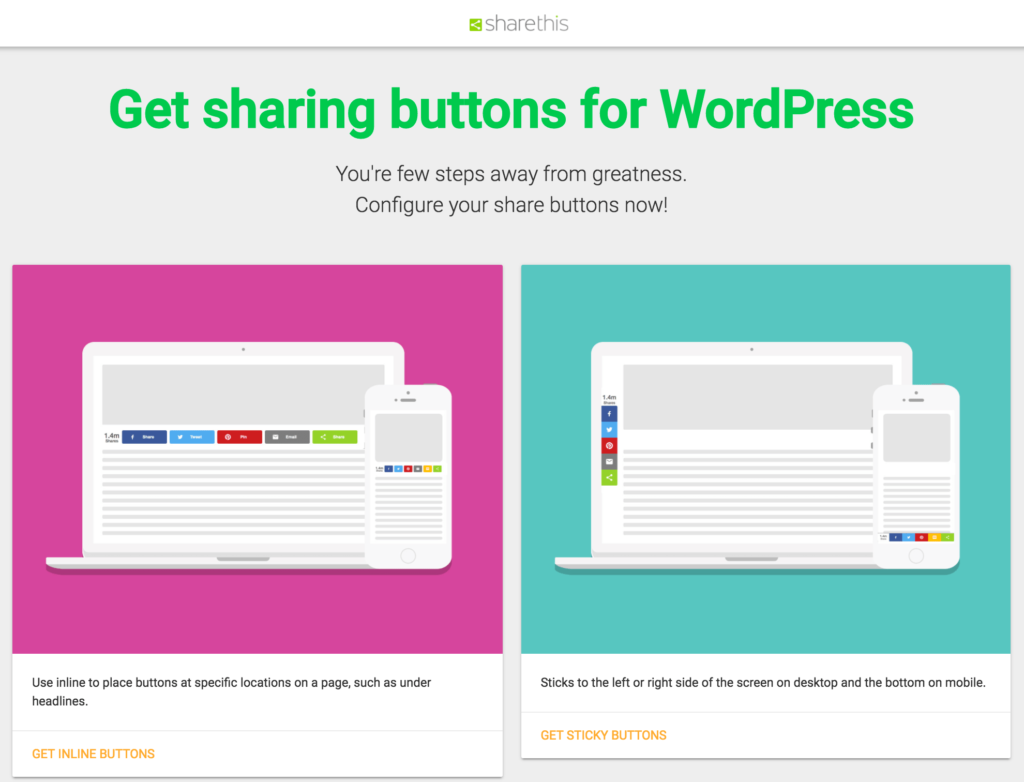 How to Install Share Buttons on WordPress - ShareThis