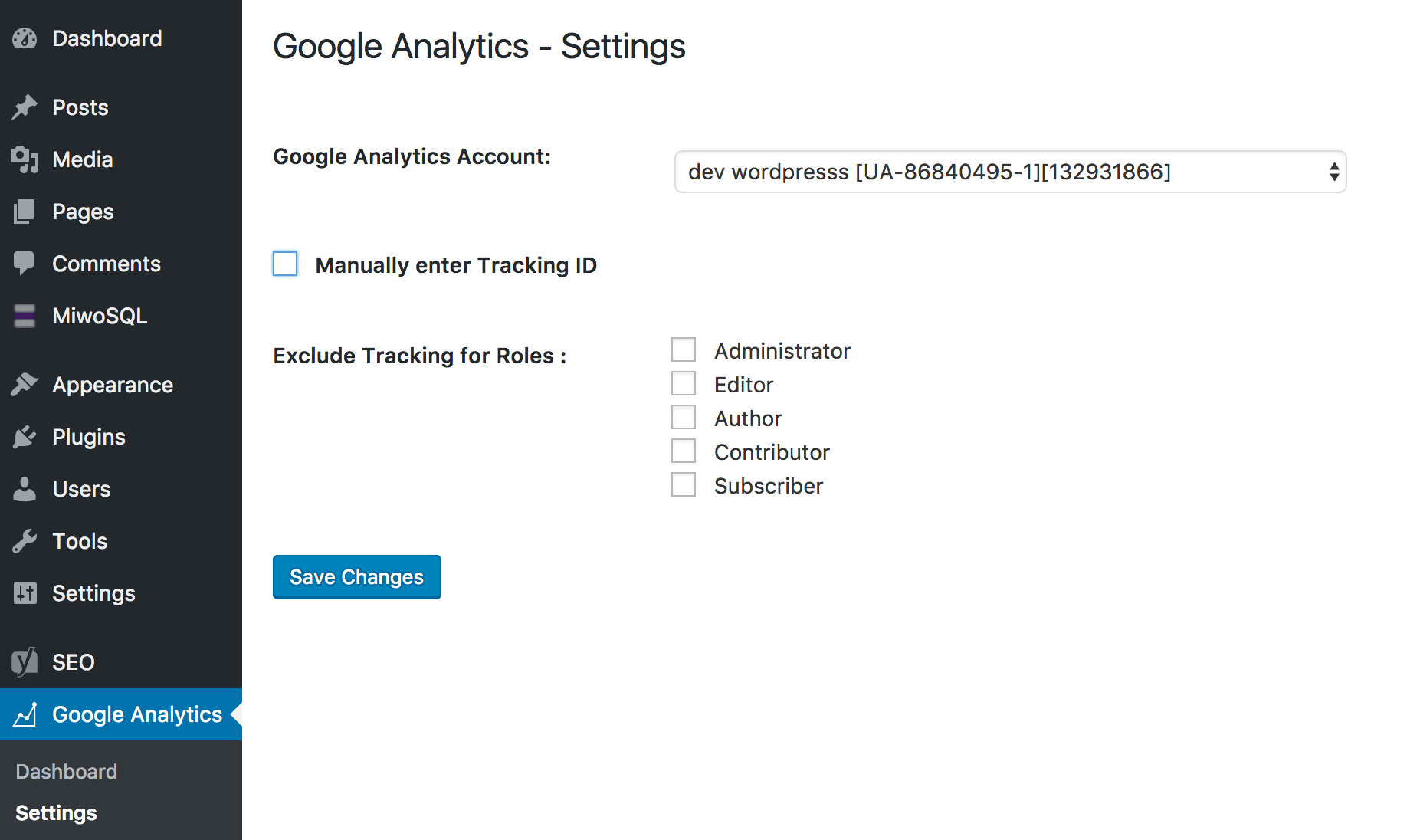 Google Analytics Dashboard for WordPress by ShareThis Google Analytics Dashboard for WordPress by ShareThis